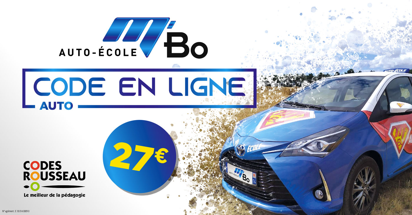 Bon plan : le code en ligne à petit prix avec M'BO Auto École - Mister J